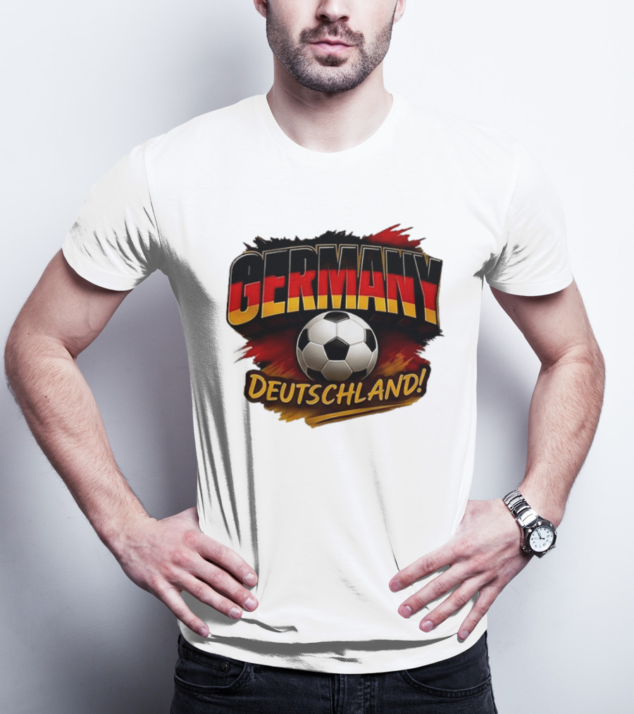 Germany Deutschland Soccer FIFA World Cup 2026 Soccer Ball T-Shirt