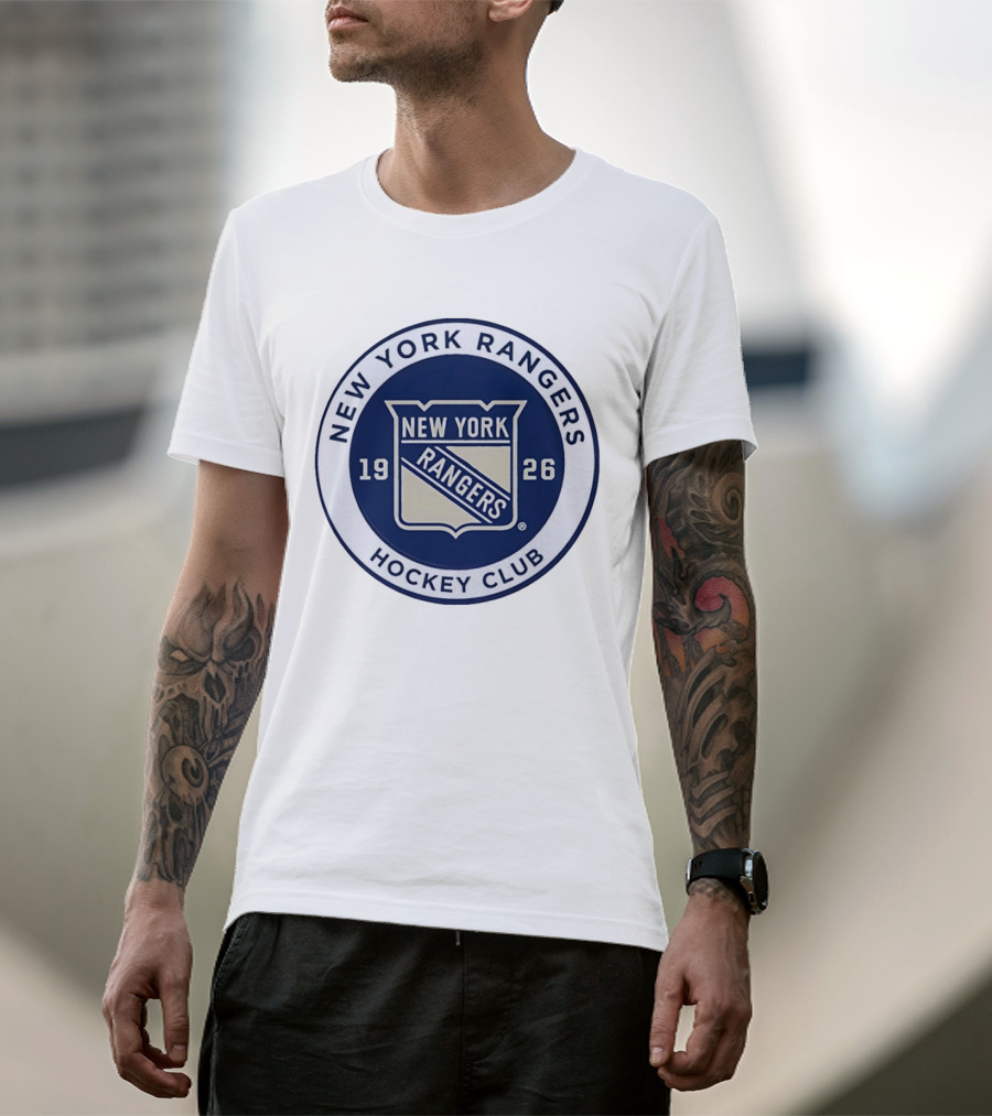 New York Rangers 1926 Hockey Club T-Shirt