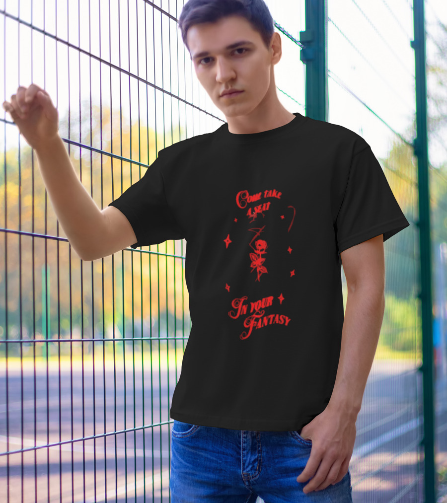 Ateez Come Take A Seat In Your Fantasy Tour 2026 Rose T-Shirt