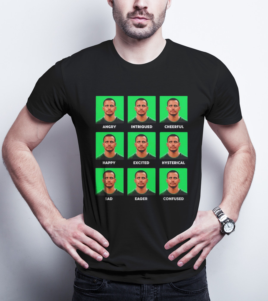 Faces Of Mazzulla Different Expressions T-Shirt