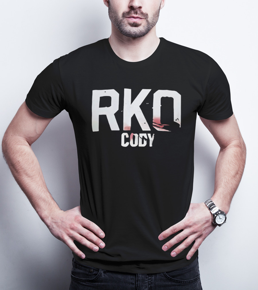 RKO Cody Rhodes WWE Wrestling Collaboration T-Shirt