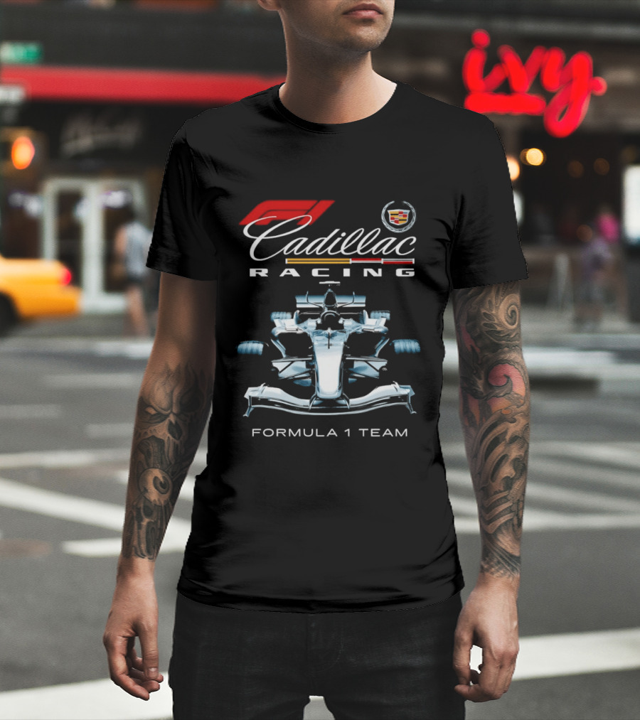 Cadillac Racing Formula 1 Team Motorsport 2026 T-Shirt