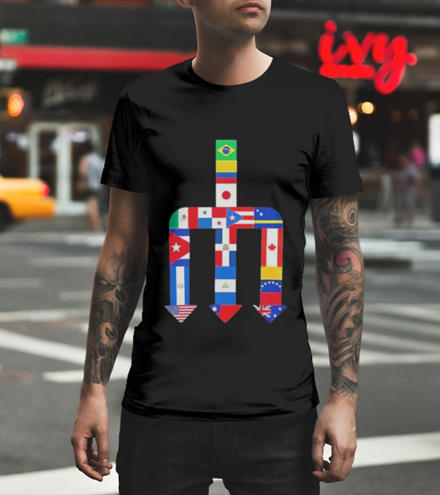 Seattle Mariners Dominate The Zone 2026 Scott Servais International Flags Banner T-Shirt