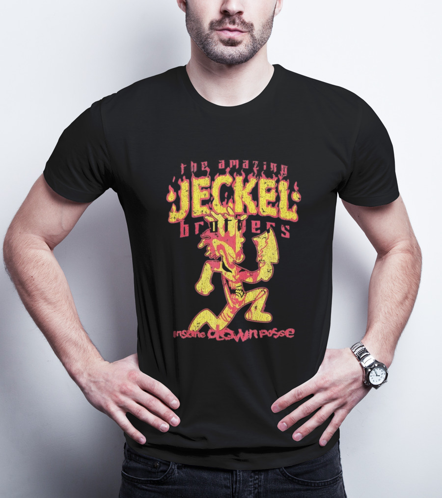 Icp The Amazing Jeckel Brothers Hatchet Man Hip Hop Insane Clown Posse T-Shirt