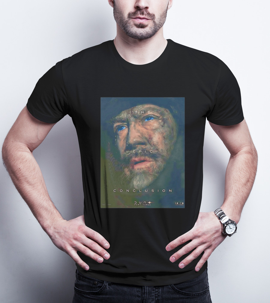Javier Bardem As Stilgar In Dune Part Three The Epic Conclusion December 18 Release T-Shirt