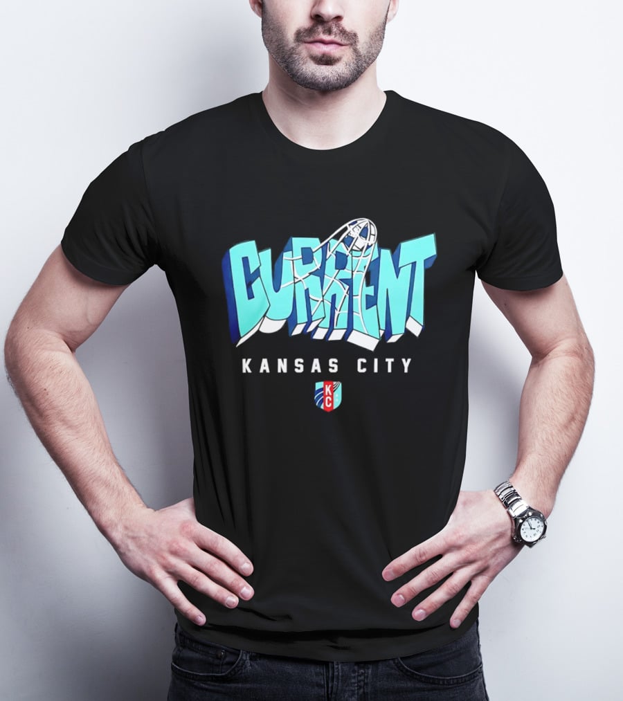 Kansas City Current KC Basketball Net T-Shirt