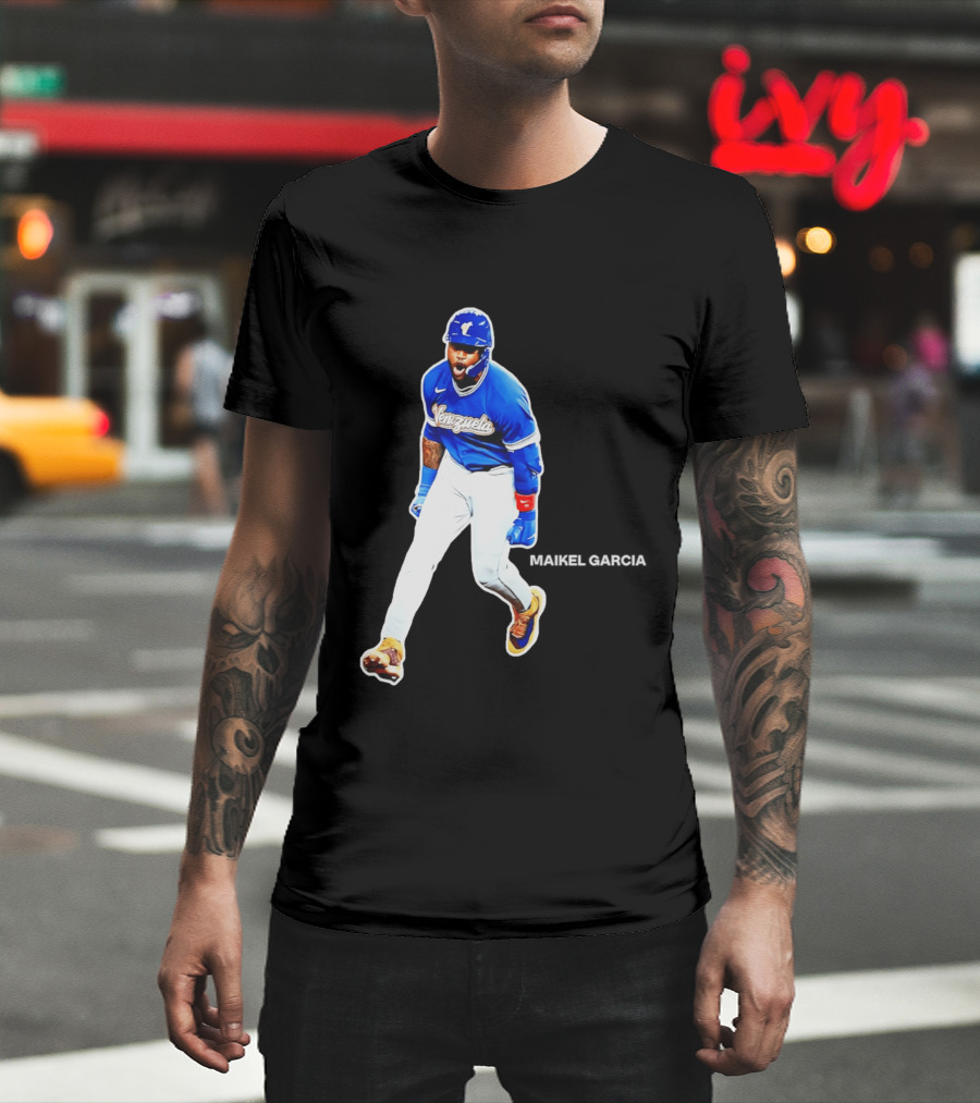 Venezuela Maikel Garcia 2026 World Baseball Classic MVP T-Shirt