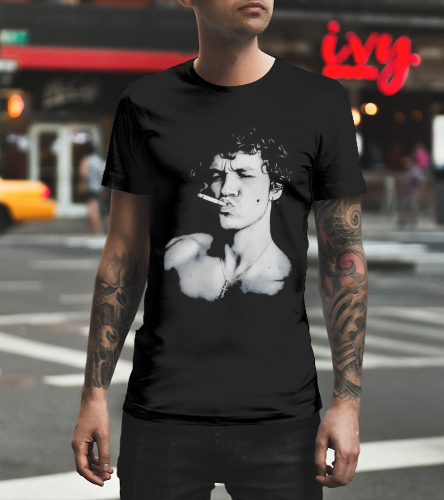 Hudson Williams Connor Storrie Smoking Hockey T-Shirt