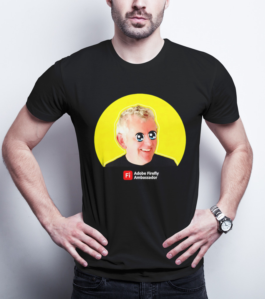 John Nack Firefly Ambassador Anime Eyes Yellow Circle Fi T-Shirt
