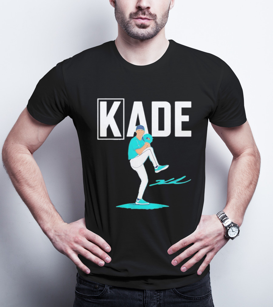 Kade Anderson Seattle Mariners MLB Pitcher K T-Shirt
