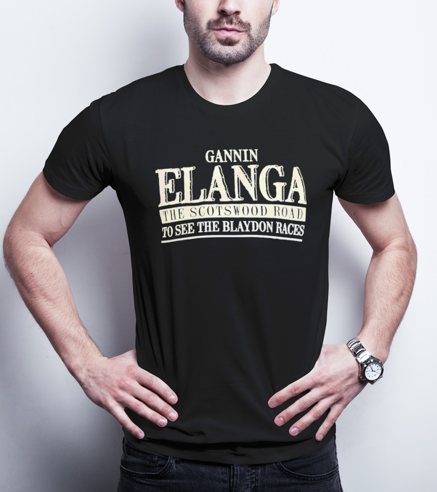 Gannin Elanga The Scotswood Road To See The Blaydon Races T-Shirt