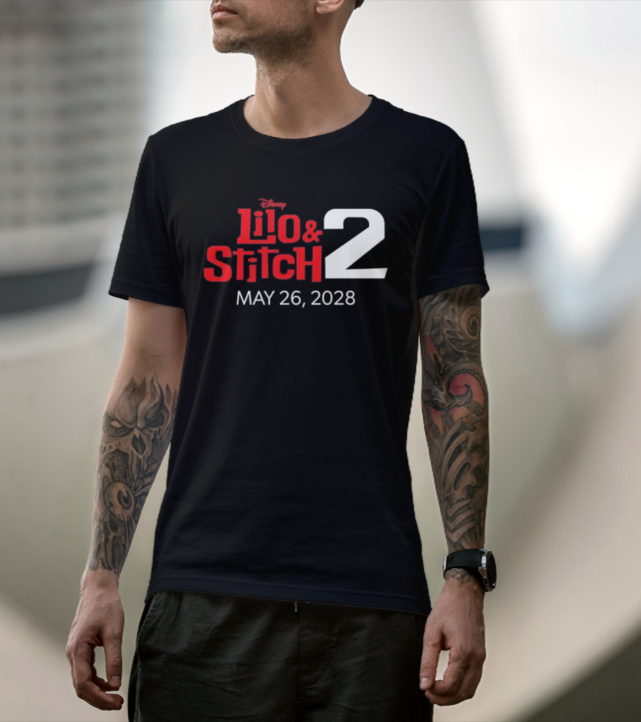 Lilo And Stitch 2 Disney May 26 2028 T-Shirt