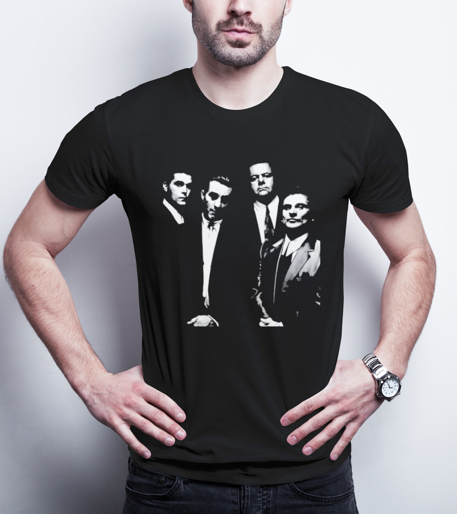 Goodfellas Robert De Niro Ray Liotta Joe Pesci Lorraine Bracco Movie Cast T-Shirt