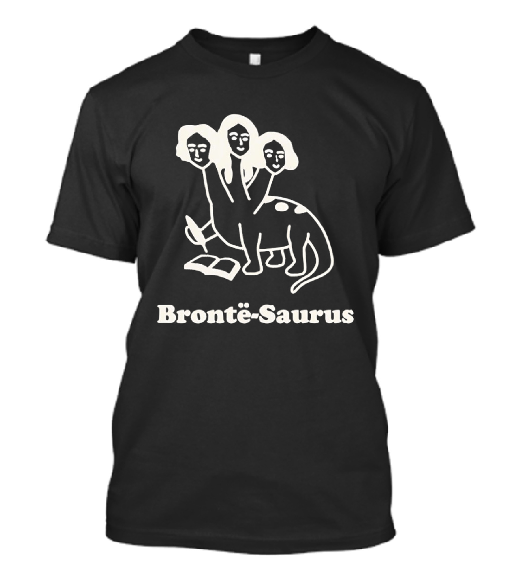Brontë Saurus Literary Dinosaur Illustration Solar Opposites T-Shirt