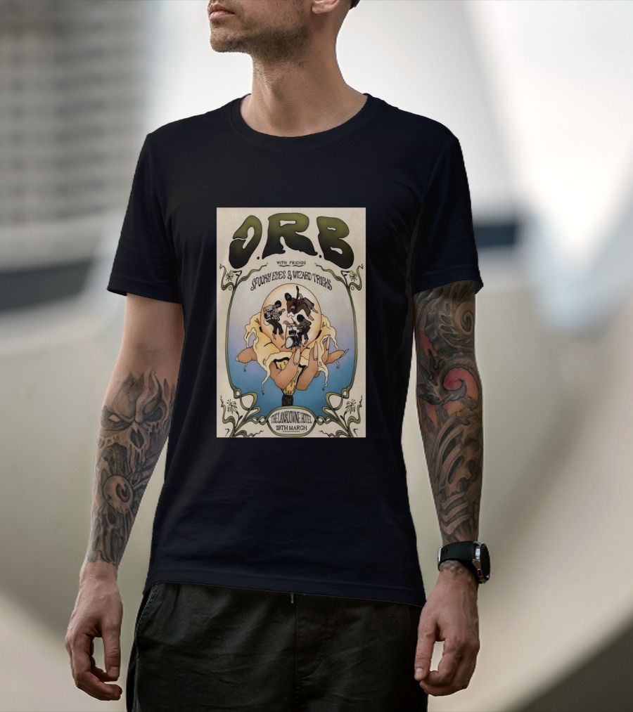 ORB Spooky Eyes Wizard Tricks Lansdowne Hotel March 19 T-Shirt