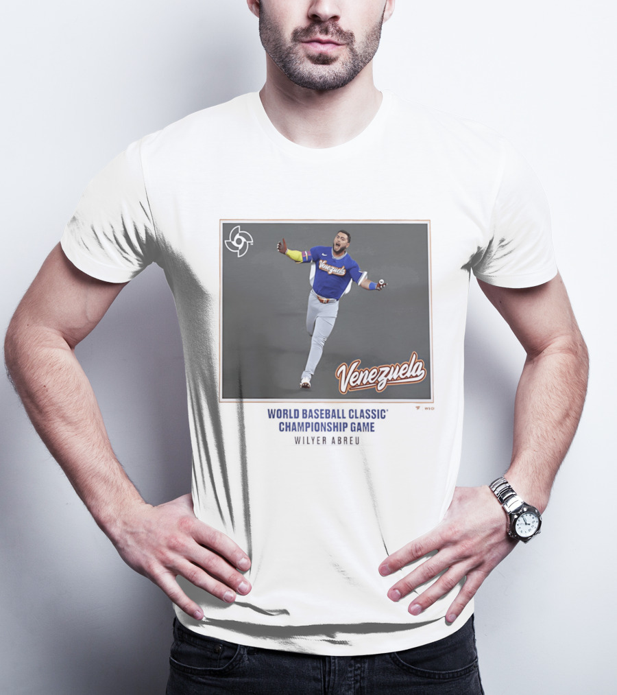 Venezuela Wilyer Abreu 2026 World Baseball Classic Championship Home Run Celebration T-Shirt