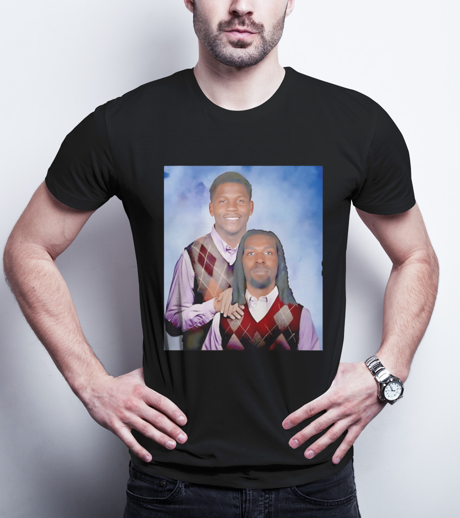 Anthony Edwards Naz Reid Step Brothers Minnesota Timberwolves T-Shirt