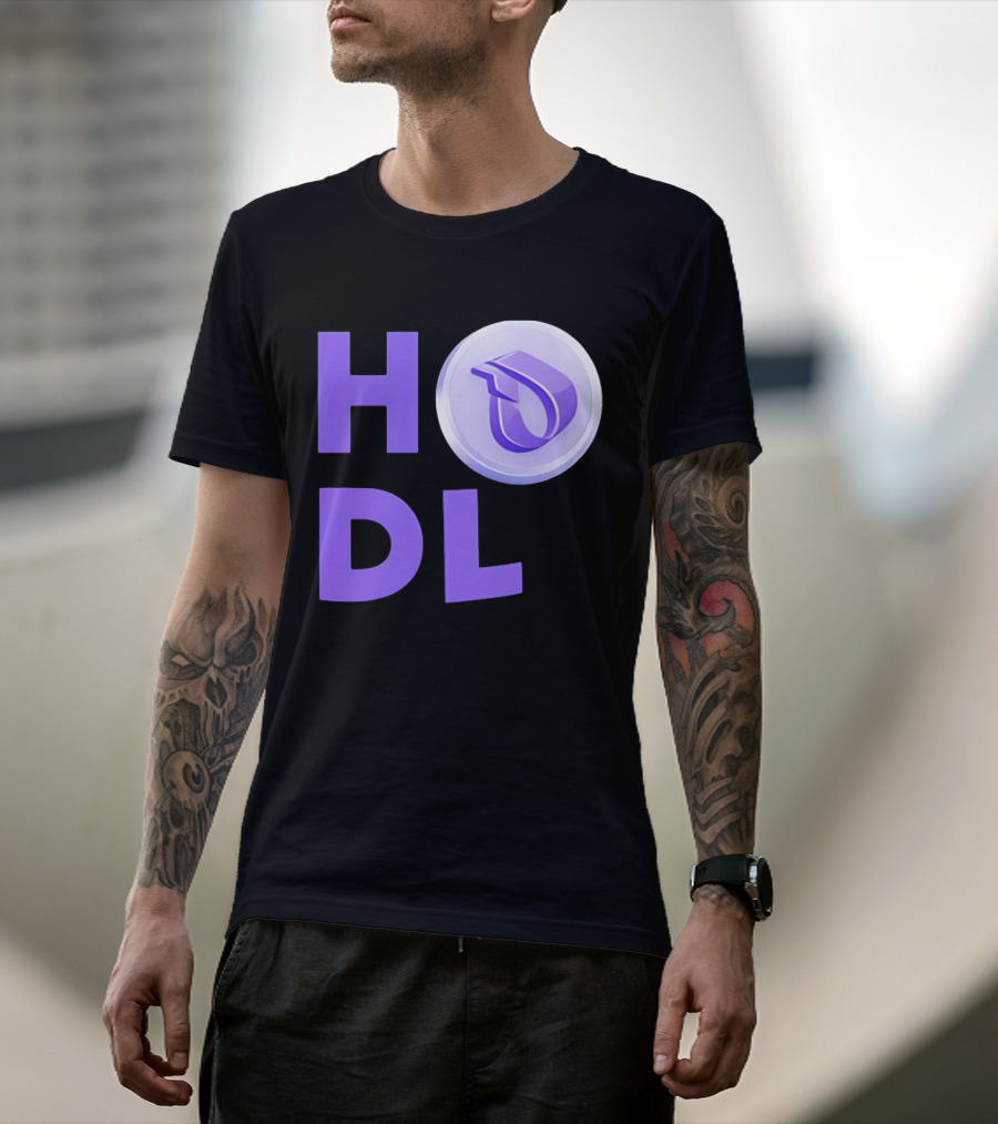 HODL Crypto Purple T-Shirt