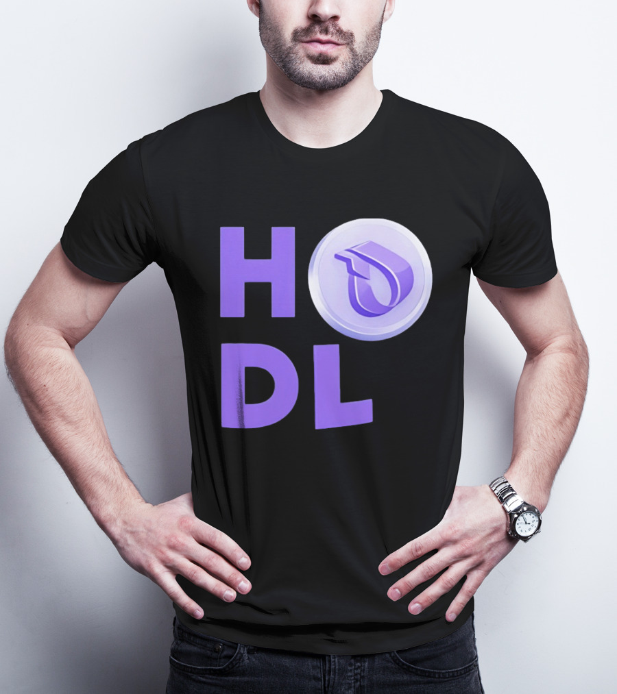 HODL Crypto Purple T-Shirt