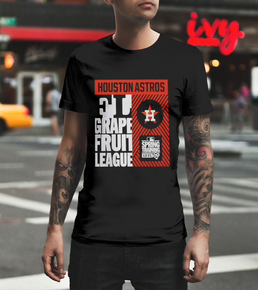 Houston Astros Grapefruit League 2026 Spring Training T-Shirt