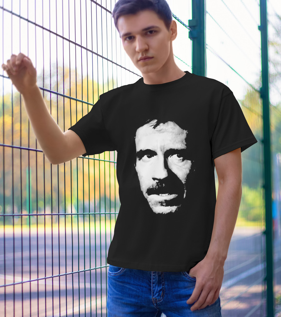 Chuck Norris Large Face T-Shirt