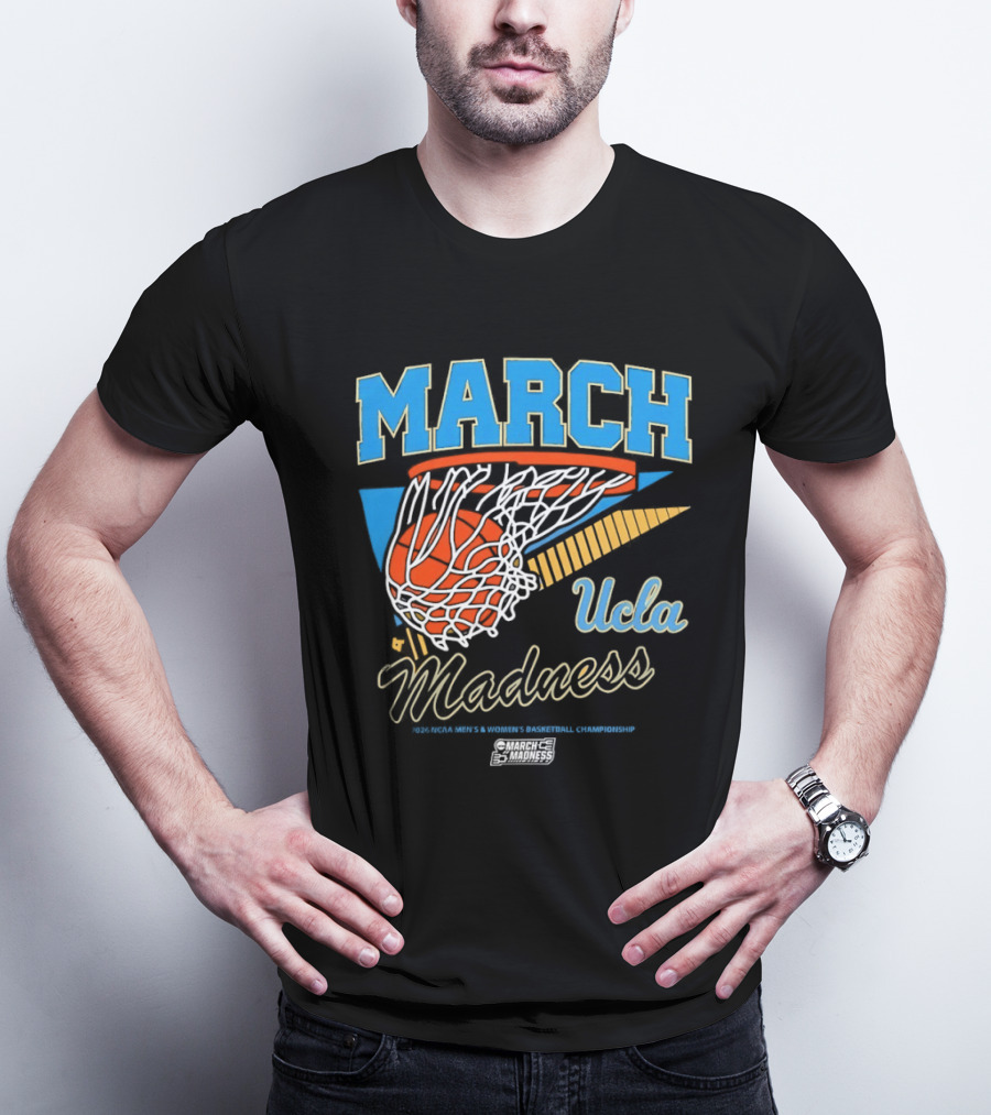 UCLA Bruins March Madness Basketball 2026 T-Shirt