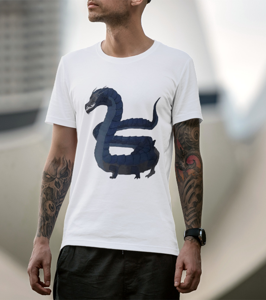 Behir Creature Dungeons And Dragons Fantasy Monster T-Shirt