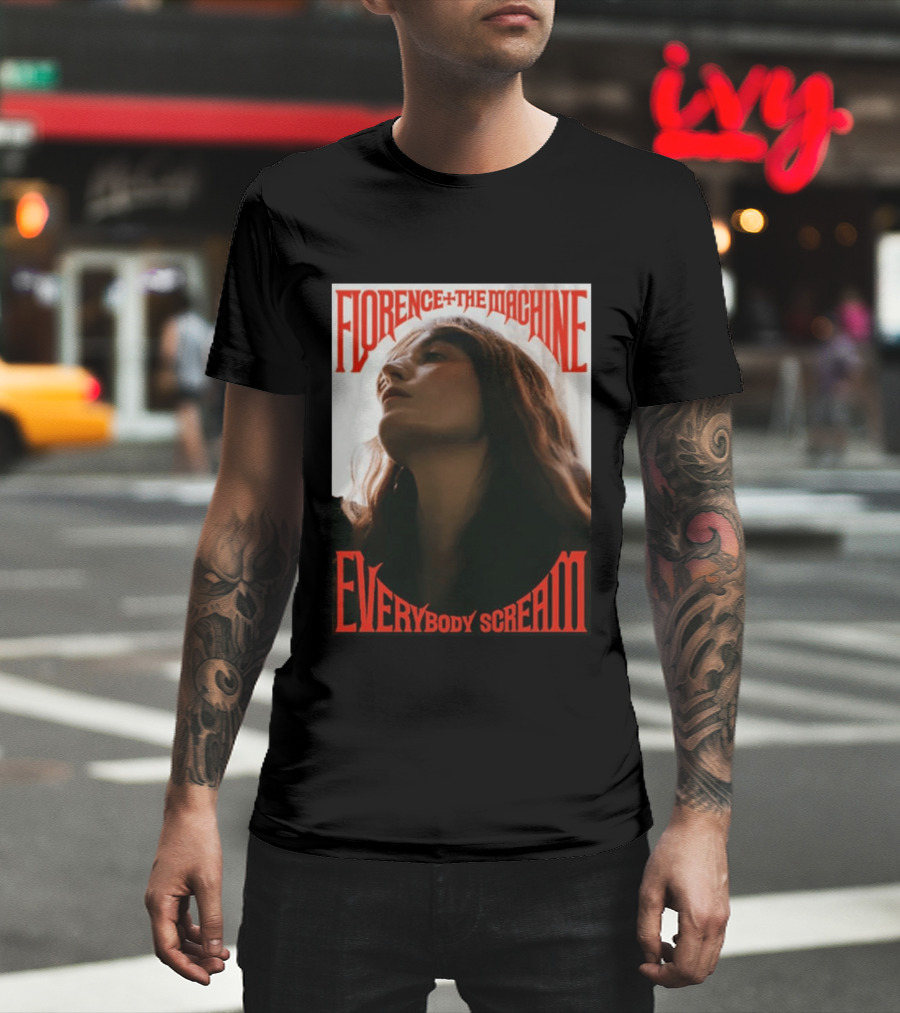 Florence + The Machine Everybody Scream SSE Arena Belfast 2026 T-Shirt