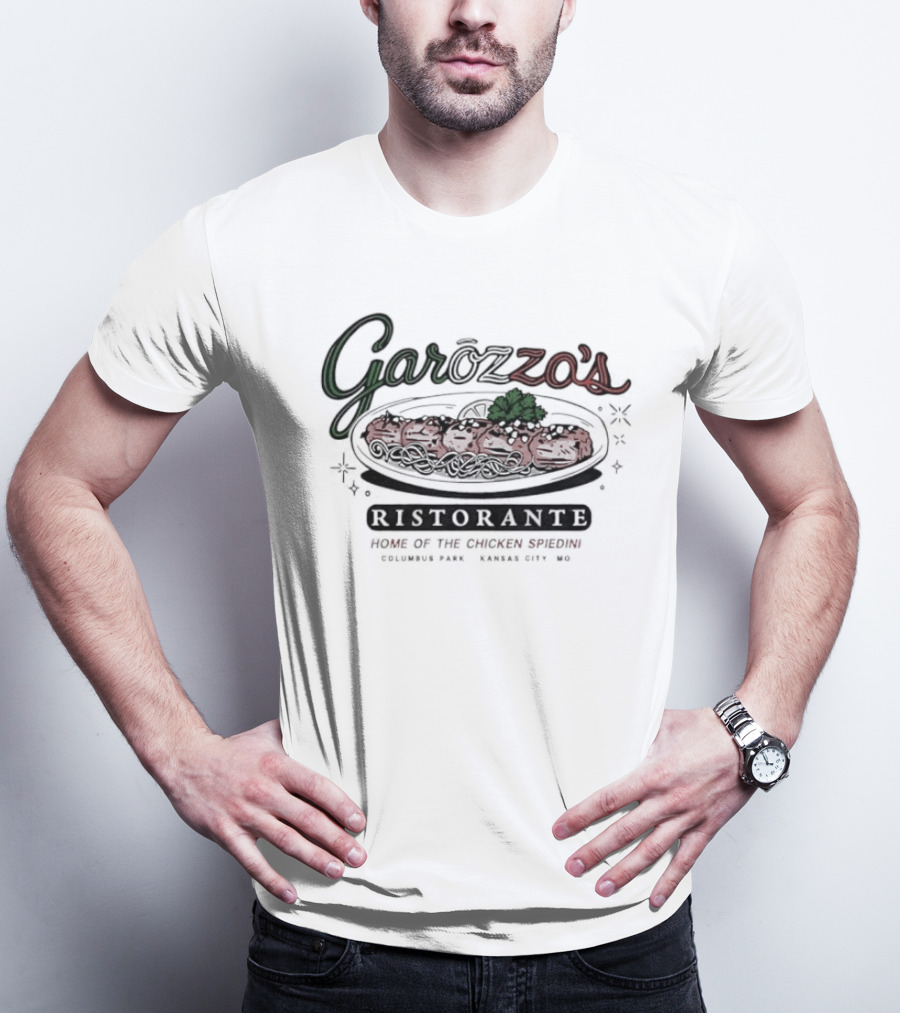Garozzo's Ristorante Kansas City Home Of The Chicken Spiedini Est. 1989 T-Shirt