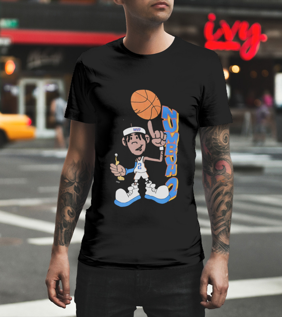 Jalen Brunson MVP Numbuh 2 New York Knicks Basketball T-Shirt