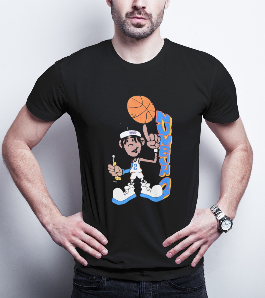 Jalen Brunson MVP Numbuh 2 New York Knicks Basketball T-Shirt