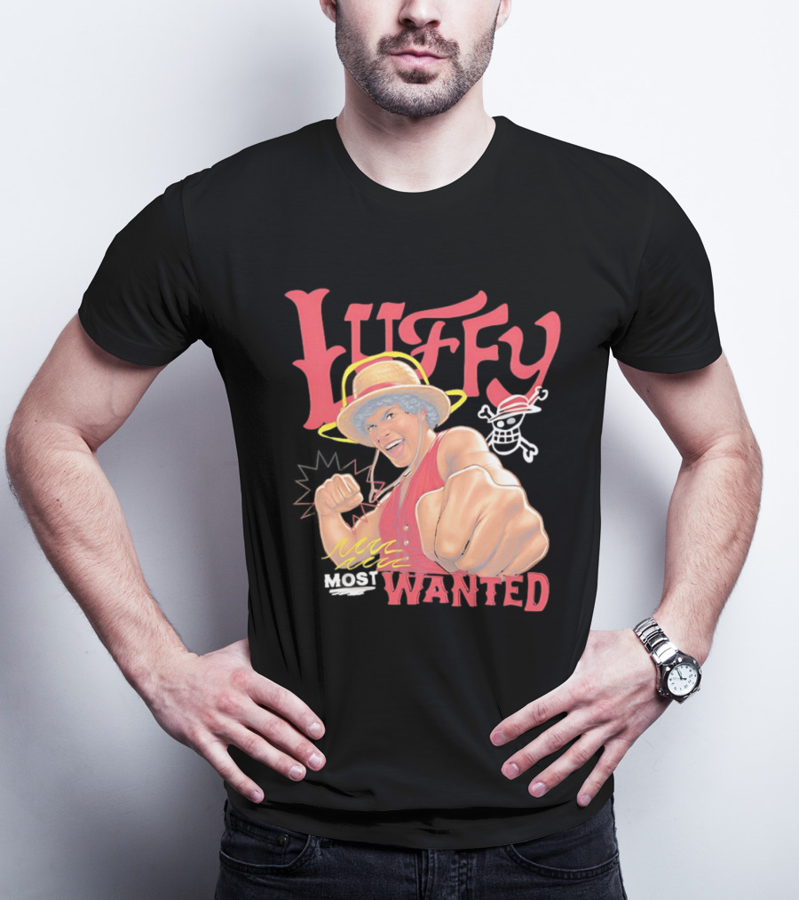 Luffy Most Wanted One Piece Live Action Season 2 T-Shirt