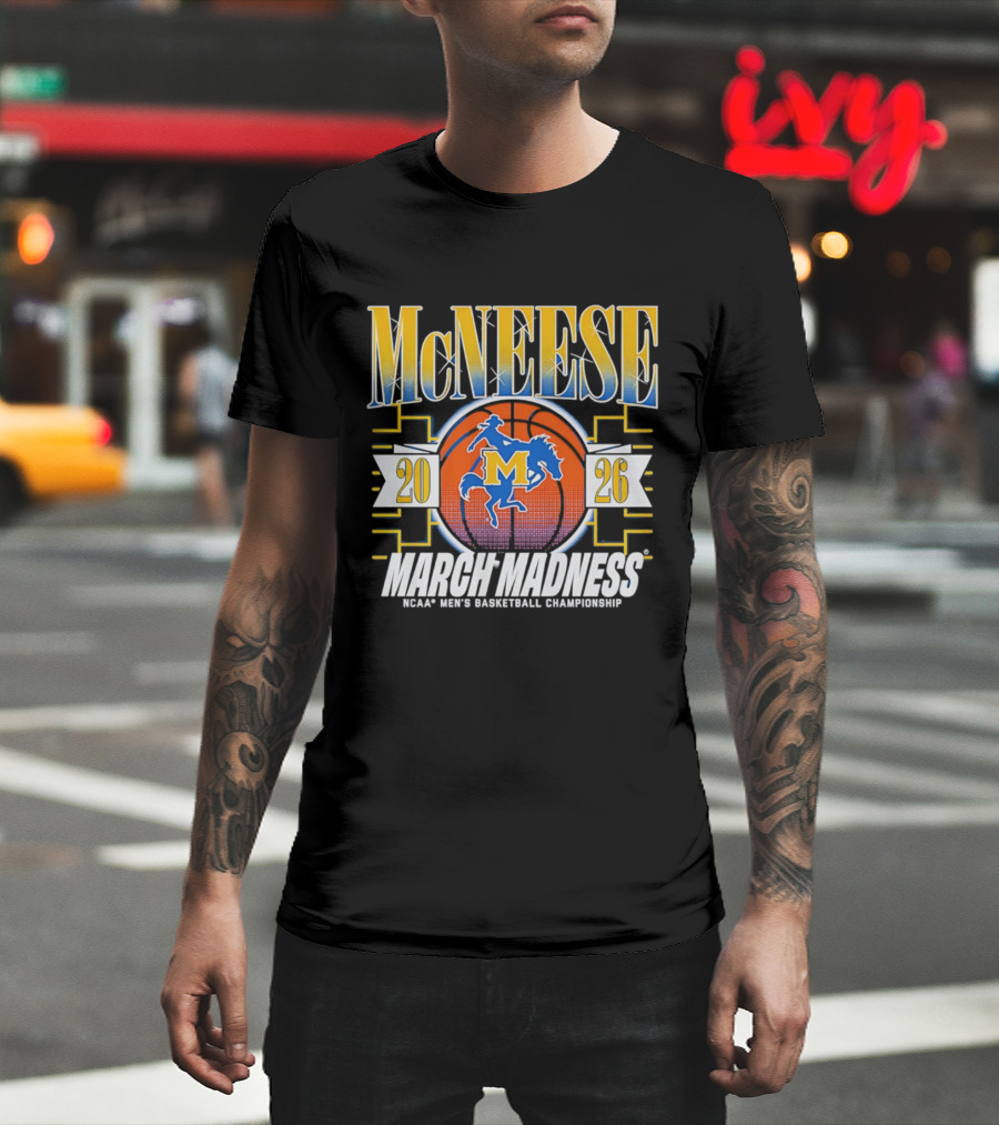 McNeese Cowboys 2026 NCAA Men's Basketball Championship March Madness T-Shirt