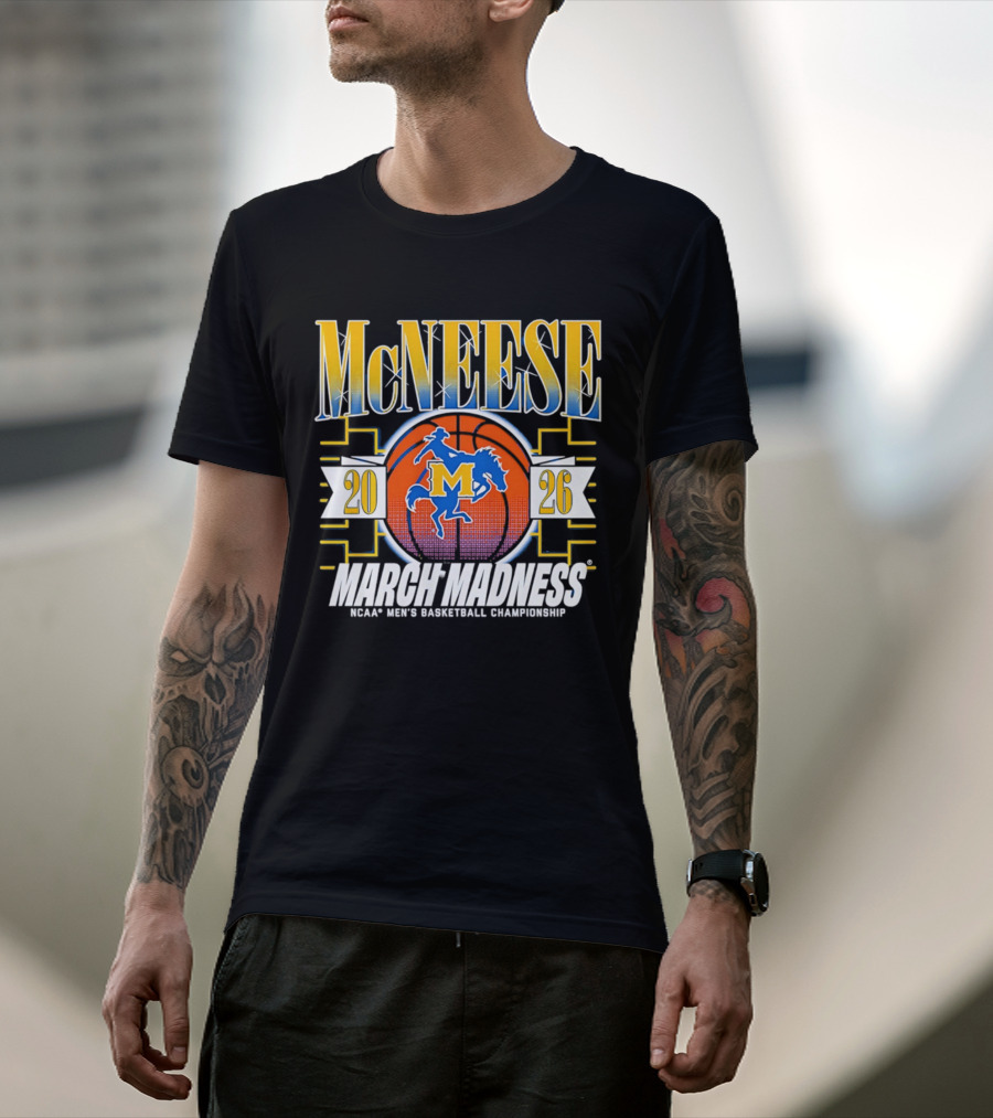 McNeese Cowboys 2026 NCAA Men's Basketball Championship March Madness T-Shirt