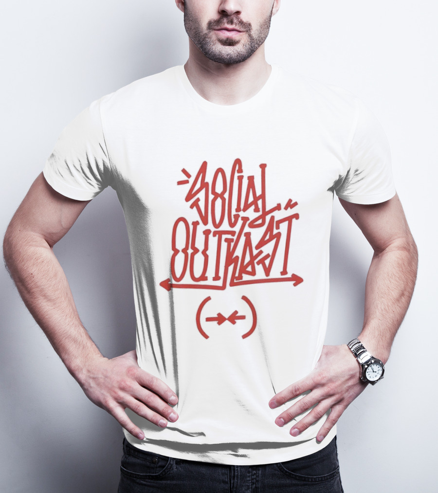 Social Outkast Red Tag Emojis <strong>/##\</strong> T-Shirt