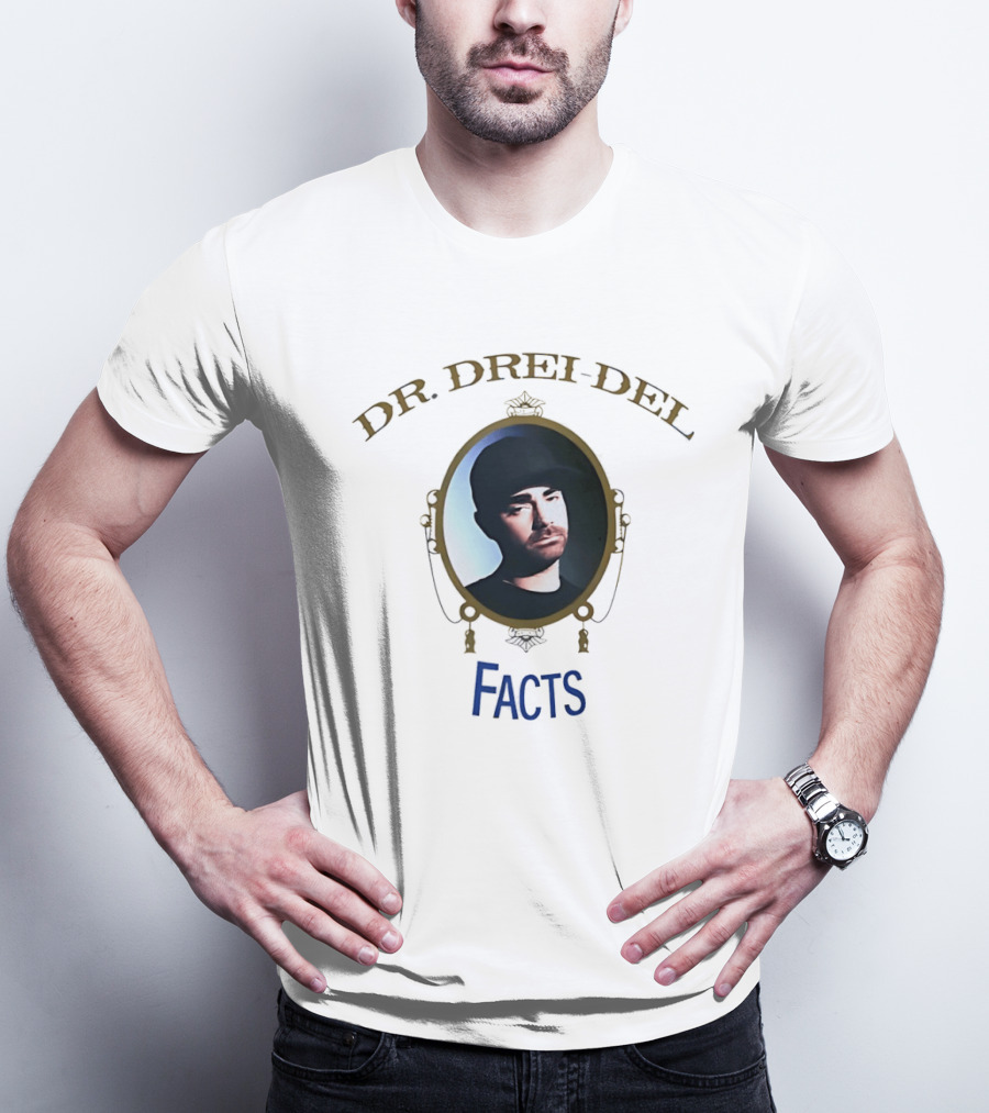 Dr Dreidel Facts Hip Hop Parody Hanukkah Humor T-Shirt