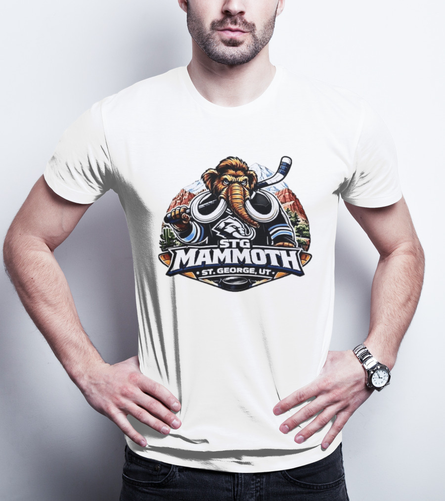 STG Mammoth St George UT Hockey Mammoth T-Shirt