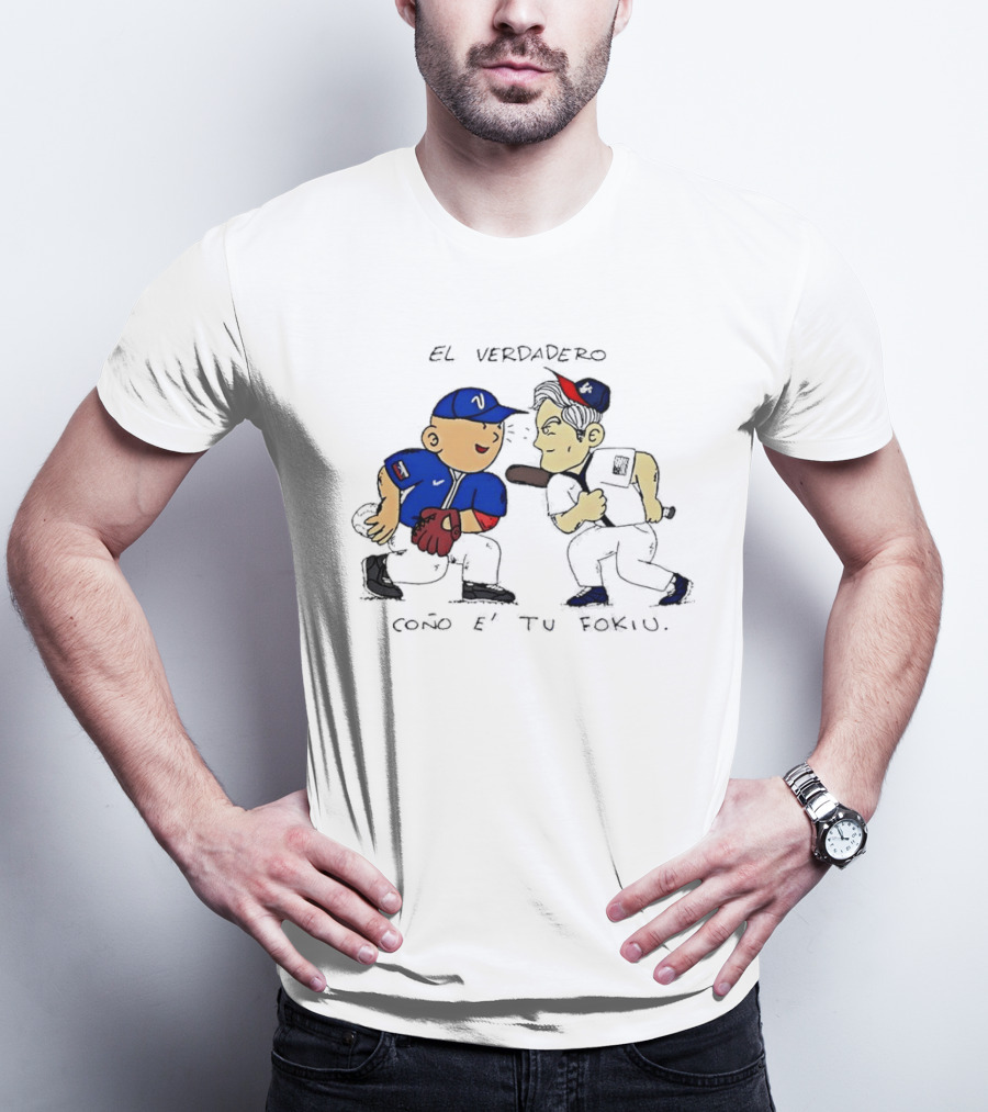 Venezuela Vs USA Baseball El Verdadero Cono C U Boniku T-Shirt