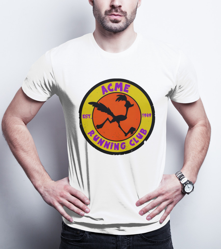 Acme Running Club Est 1949 Road Runner Bird T-Shirt