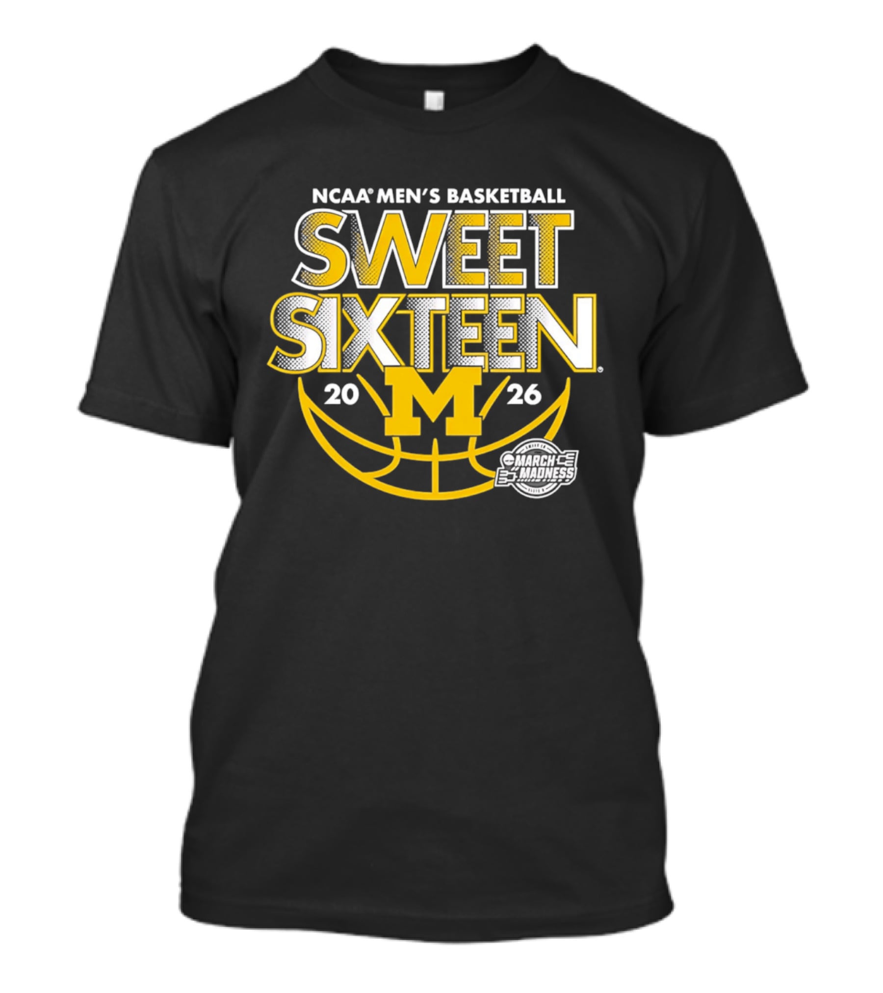 NCAA Men's Basketball Michigan Sweet Sixteen 2026 M T-Shirt
