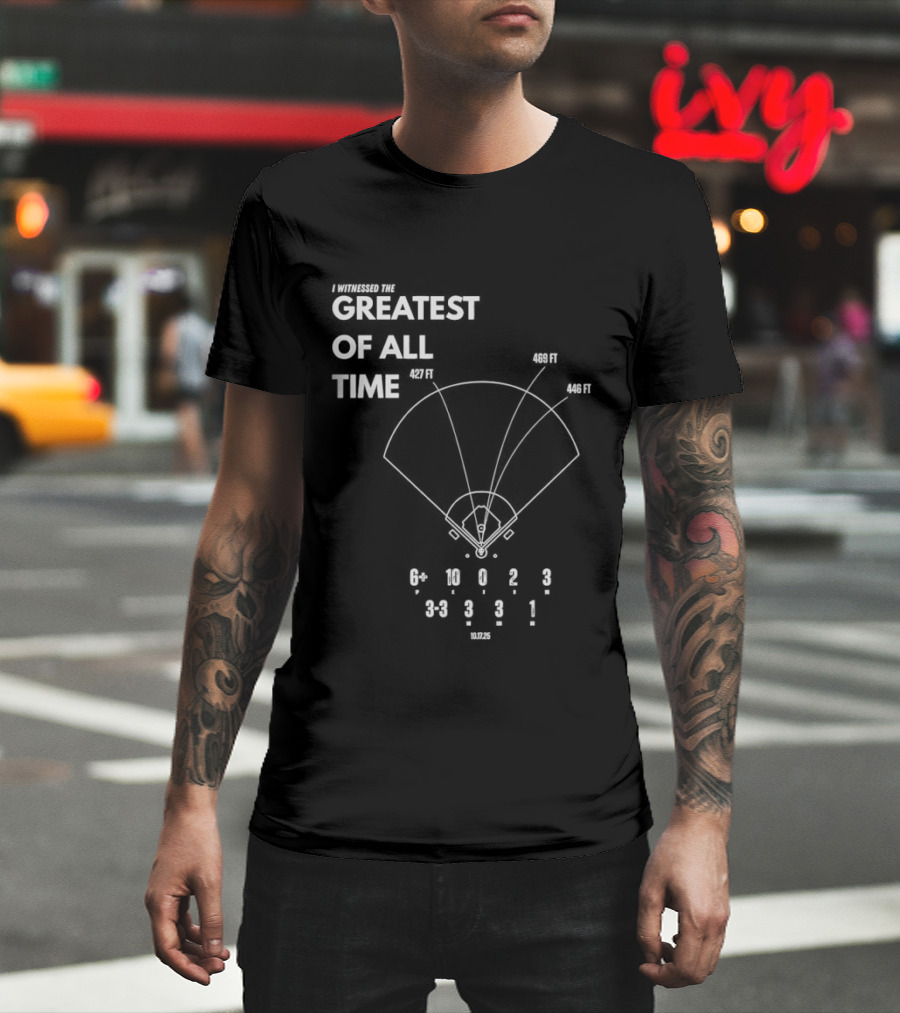 Greatest Of All Time Los Angeles Dodgers Baseball Chi Chi Wu 1988 1991 T-Shirt