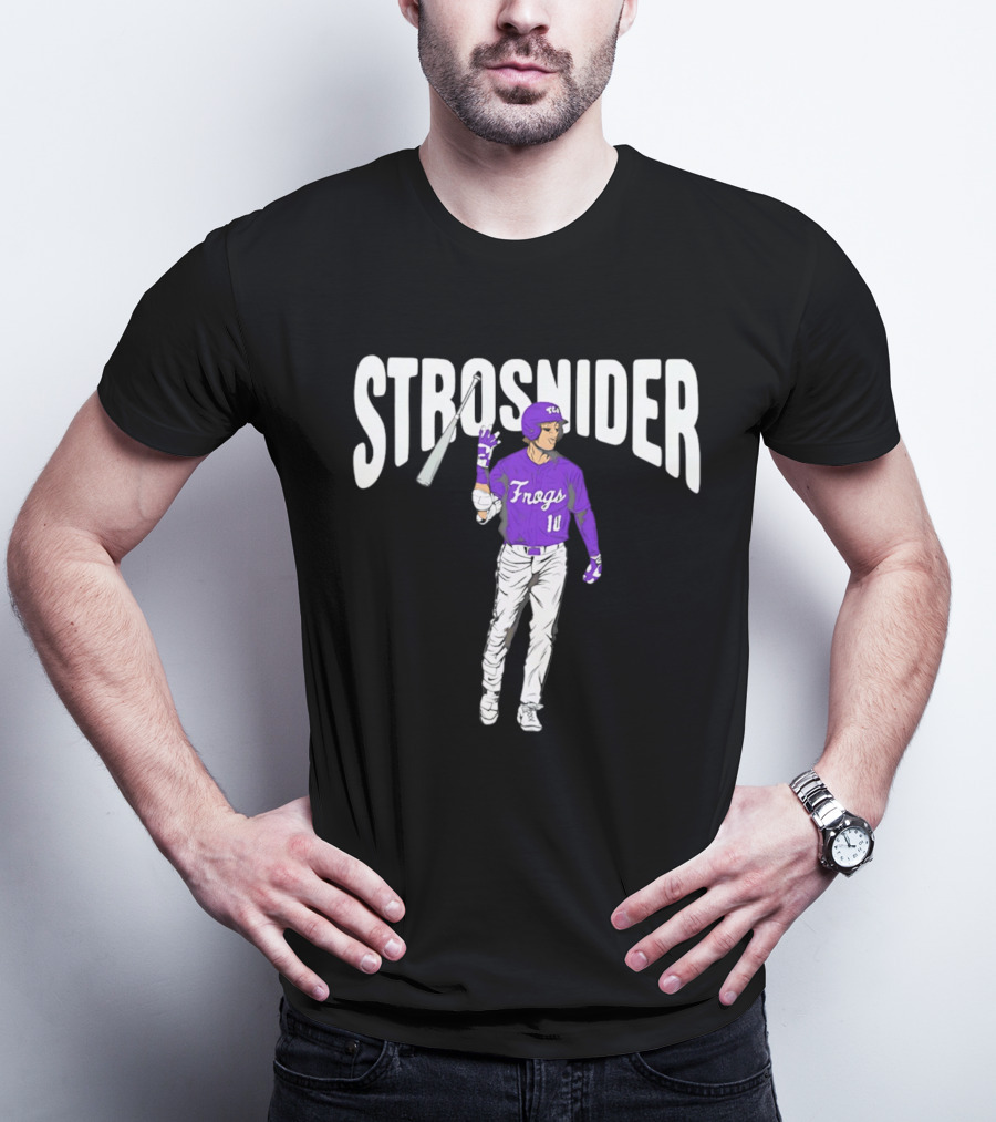 Strosnider Frogs TCU Baseball Player 11 T-Shirt