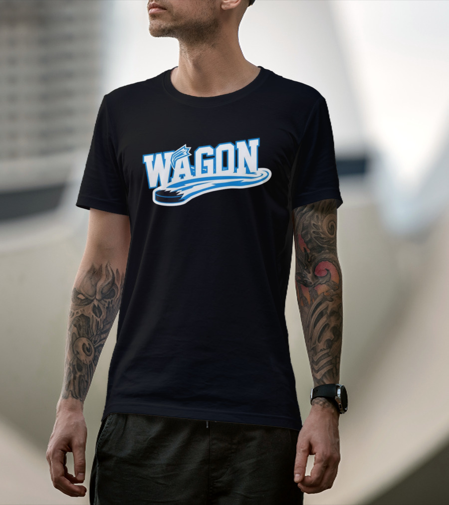 NHL Colorado Avalanche Wagon Hockey Puck T-Shirt