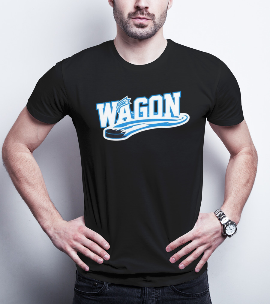NHL Colorado Avalanche Wagon Hockey Puck T-Shirt