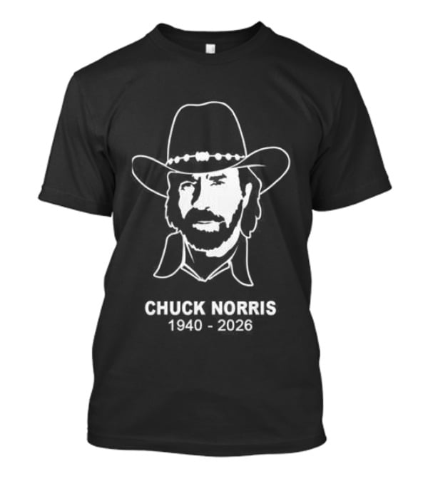 Chuck Norris Forever In Our Memories 1940 2026 WWE Legend 2 Sides T-Shirt