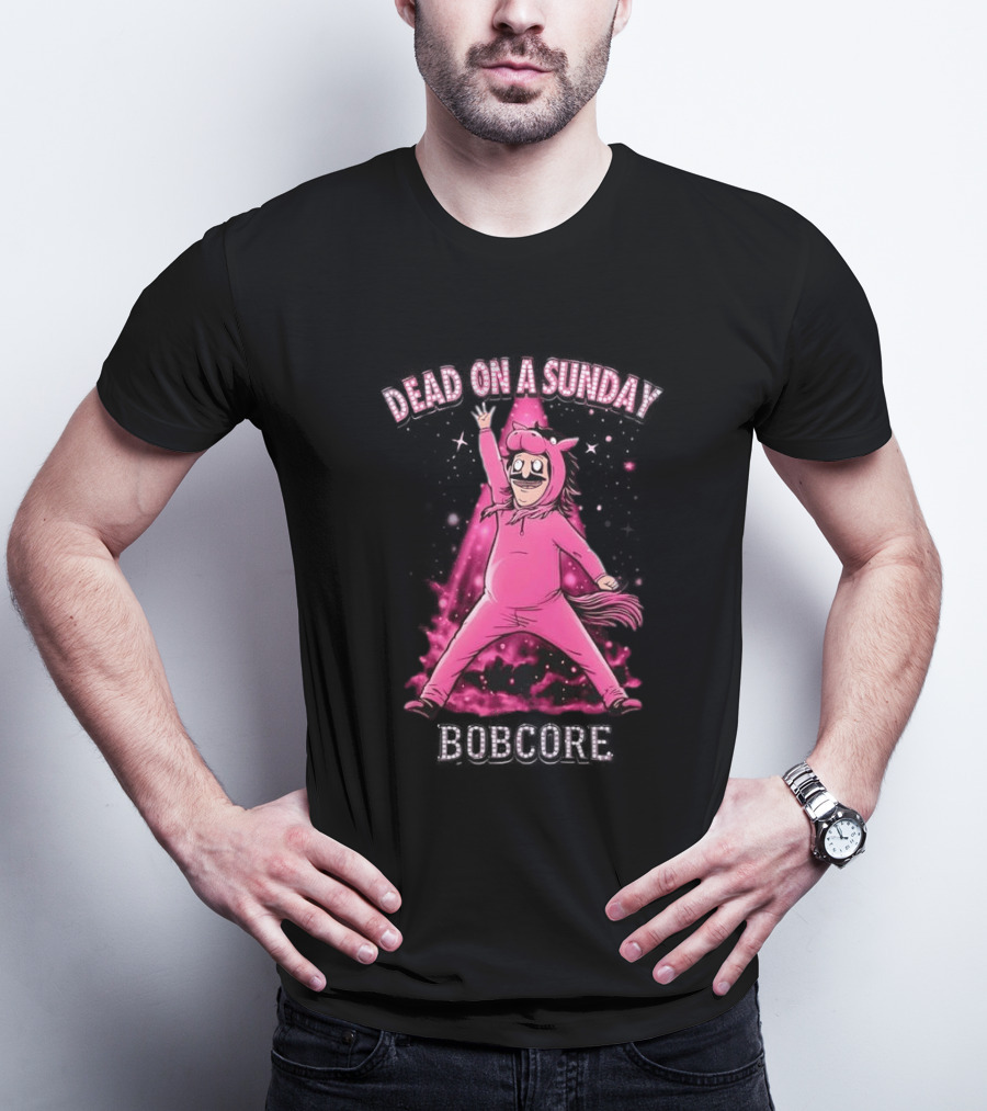 Dead On A Sunday Bobcore Pink Costume T-Shirt