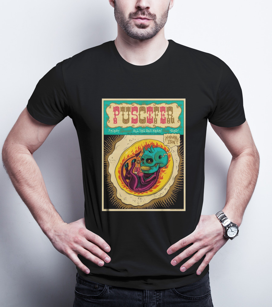 Puscifer Las Vegas March 20 2026 The Chelsea Cosmopolitan Normal Isn't Tour T-Shirt