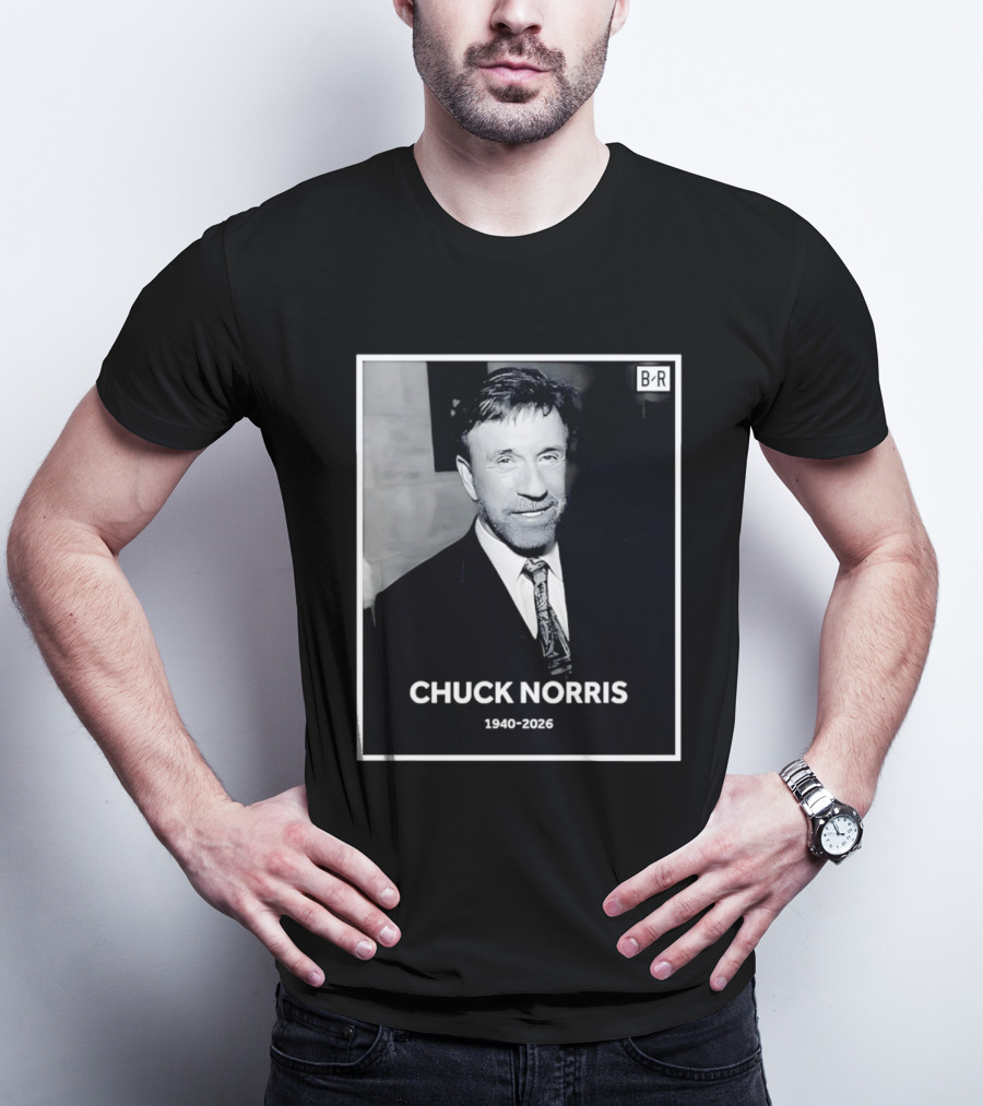 Chuck Norris 1940 2026 B R Legend T-Shirt