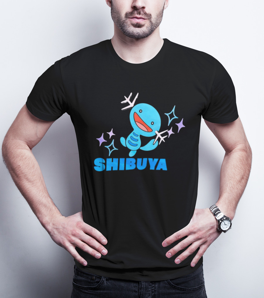 Wooper Shibuya Pokemon Center Sparkles T-Shirt