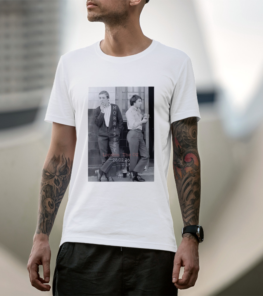 Morrissey London The O2 28.02.26 T-Shirt